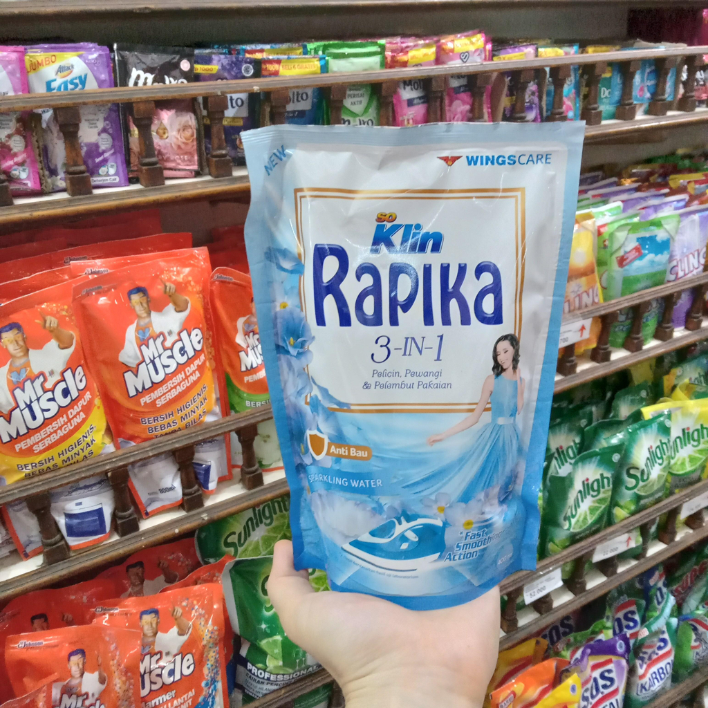 Jual SO KLIN RAPIKA 3 IN 1 REFILL POUCH FOREVER BLOSSOM / LAVENDER ...