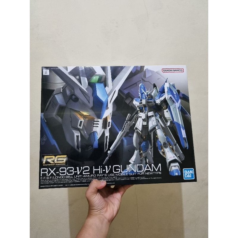 Jual RG RX-93-v2 Hi-v Gundam Hi Nu 1/144 Bandai | Shopee Indonesia