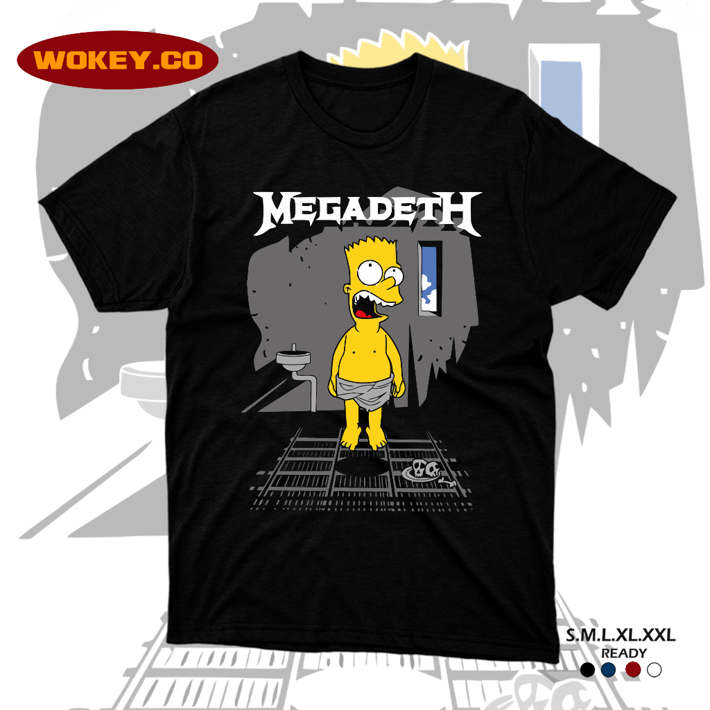 Jual COD KAOS BAND / KAOS MEGADETH / BAJU MEGADETH SIM / BAJU MUSIK ... Jual COD KAOS BAND / KAOS MEGADETH / BAJU MEGADETH SIM / BAJU MUSIK ...