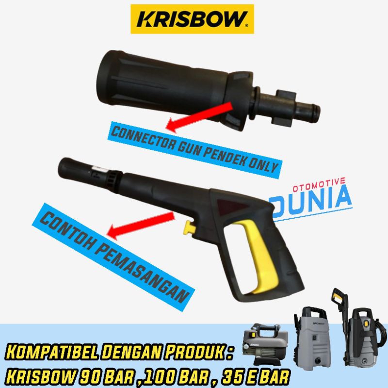 Jual Botol Sampo krisbow | Gun Pendek krisbow High pressure Type 90 ...