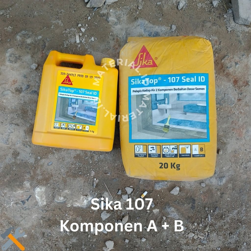 Jual Sika Top Seal 107 20 KG 2 Komponen A + B Murah Semen Dak Campur ...
