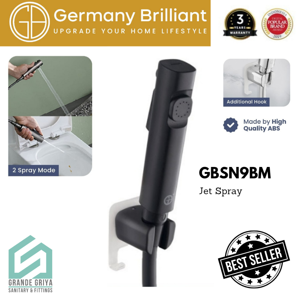 Jual Germany Brilliant Jet Shower Toilet Jet Spray Washer Kran Cebok ...