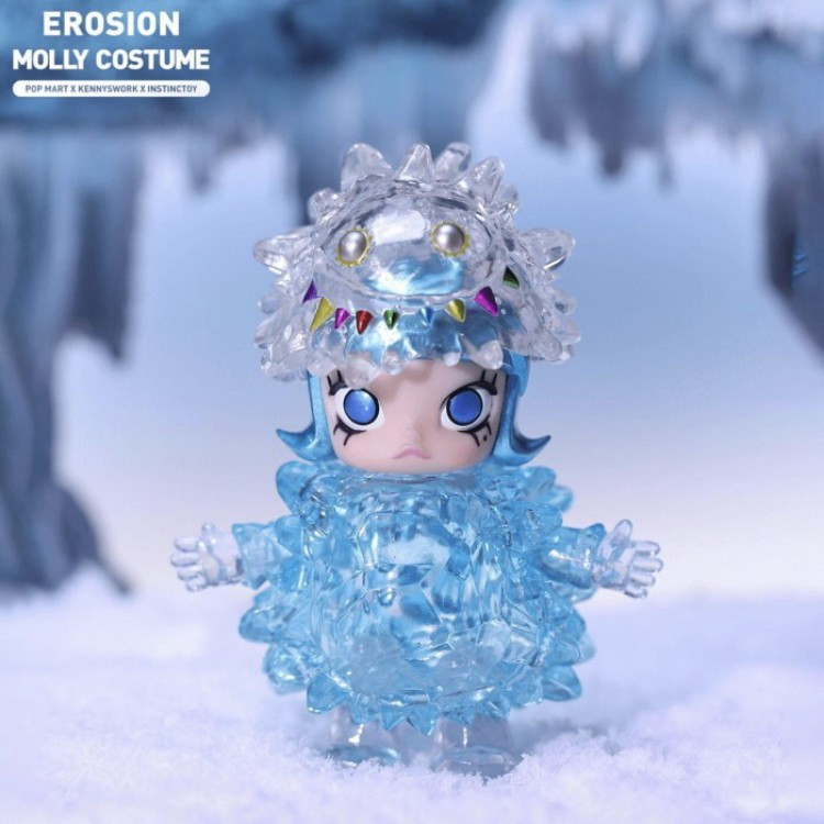 Jual Popmart x Instinct Toy Erosion Molly Costume ice liquid molly ...