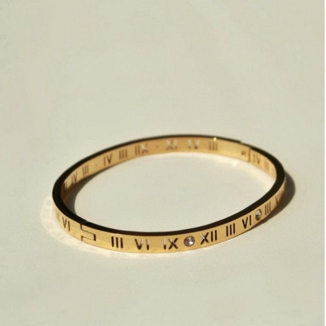 Jual Rome Bangle - Gelang Tangan Wanita | 18k Gold Plated Gelang Tangan ...