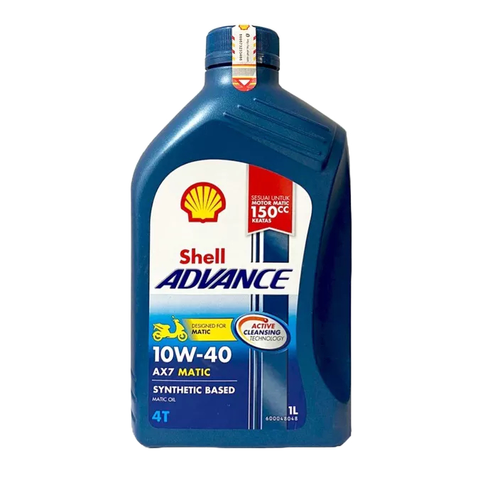 Jual OLI SHELL ADVANCE 4T AX7 MATIC 10W 40 SYNTHETIC BASED 1000ML 1000 ML 1 LITER 1L | Shopee ...