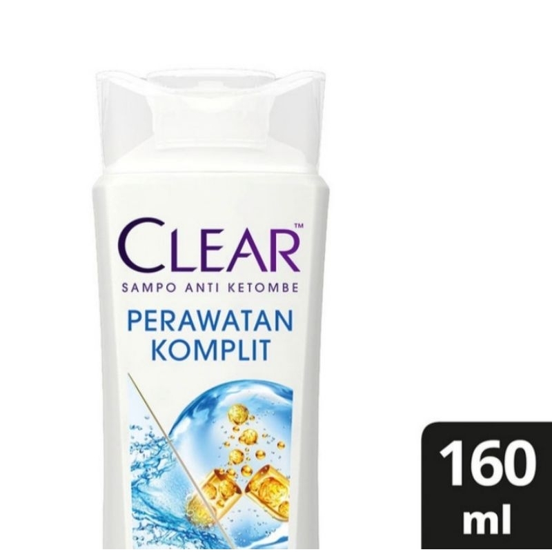 Jual CLEAR Shampoo Anti Ketombe Coconut + Rice Freshness 160ml // CLEAR ...