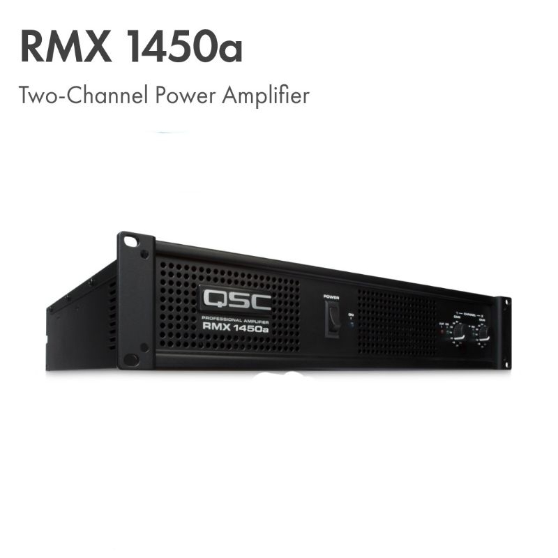 Jual Power QSC RMX1450a | QSC RMX 1450a | QSC RMX 1450 a (2×260 Watt @8 ...