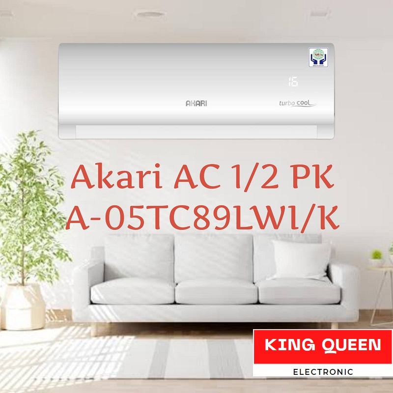 Jual Akari AC 1/2PK A-05TC89LWI/K | Shopee Indonesia