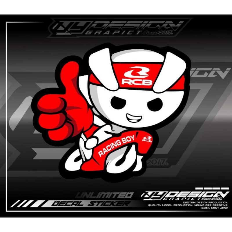 Jual sticker racing | sticker logo racing | Shopee Indonesia