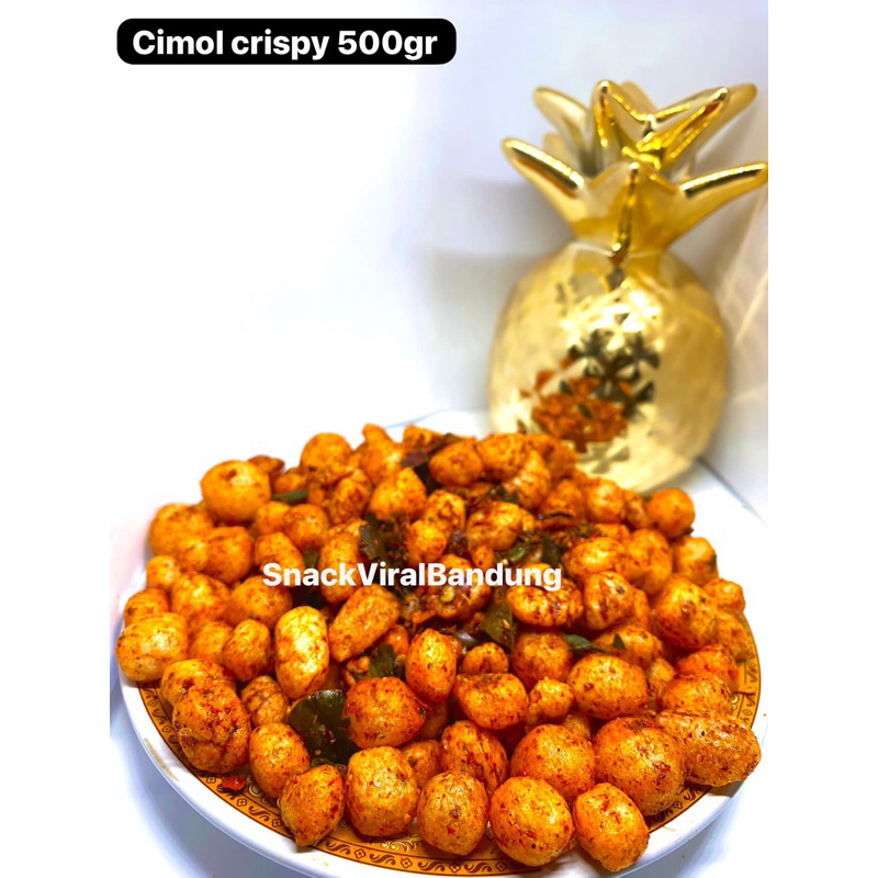 Jual CIMOL KERING 500GR / CIMOL CRISPY PEDAS SNACK VIRAL BANDUNG ...