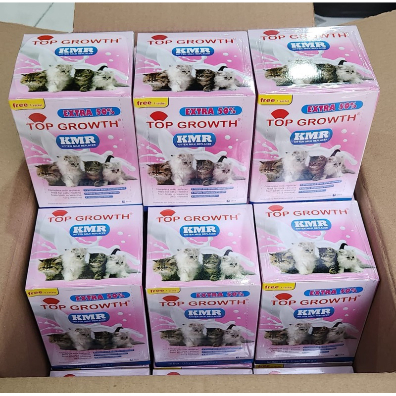 Jual Susu Kucing Top Growth Kitten Milk Replacer 30gr Cdc petshop ...