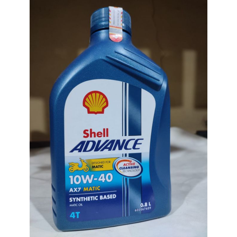 Jual Shell Advance AX7 Matic 10W-40 0,8L | Shopee Indonesia