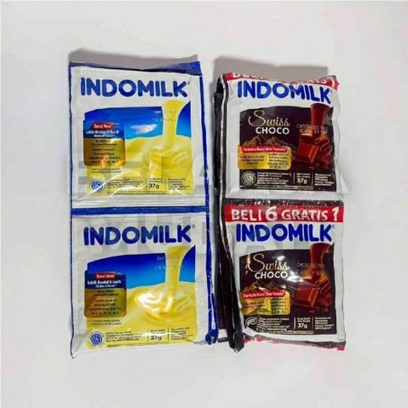 Jual Susu Kental Manis Indomilk Renceng Isi 6 sachet | Shopee Indonesia