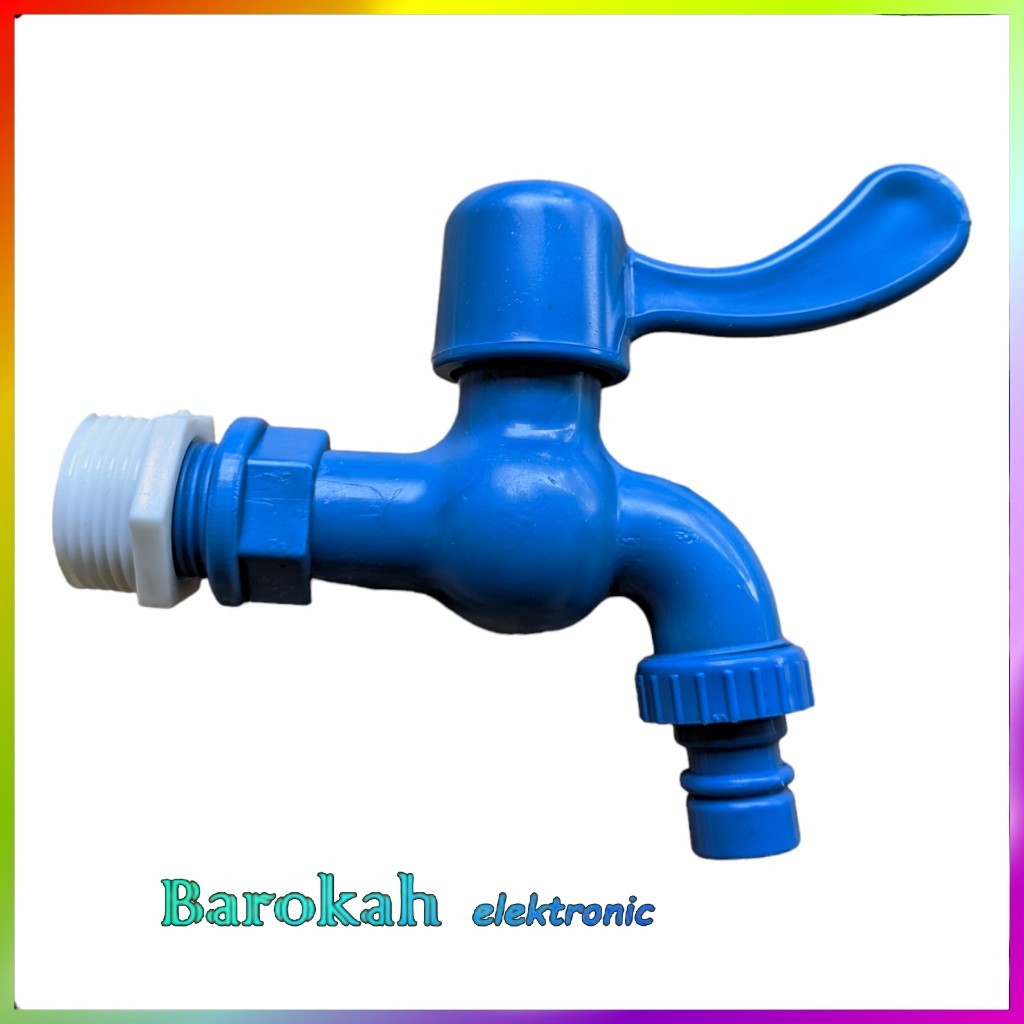 Jual Kran Air Taman Multi Camry Plastik PVC 1/2" Plus sambungan 3/4 ...