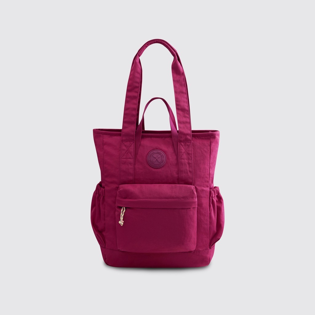 Jual Tas Jinjing Exsport Daily Casual Totepack - Maroon | Shopee Indonesia