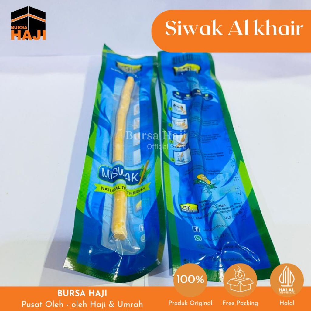 Jual SIWAK BASAH AL KHAIR ASLI PRODUK TIMUR TENGAH UNTUK SIKAT GIGI ...