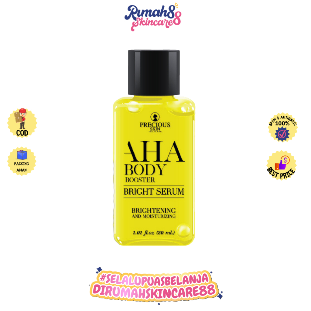 Jual PRECIOUS SKIN AHA Brightening & Whitening [ Booster Body Serum ...