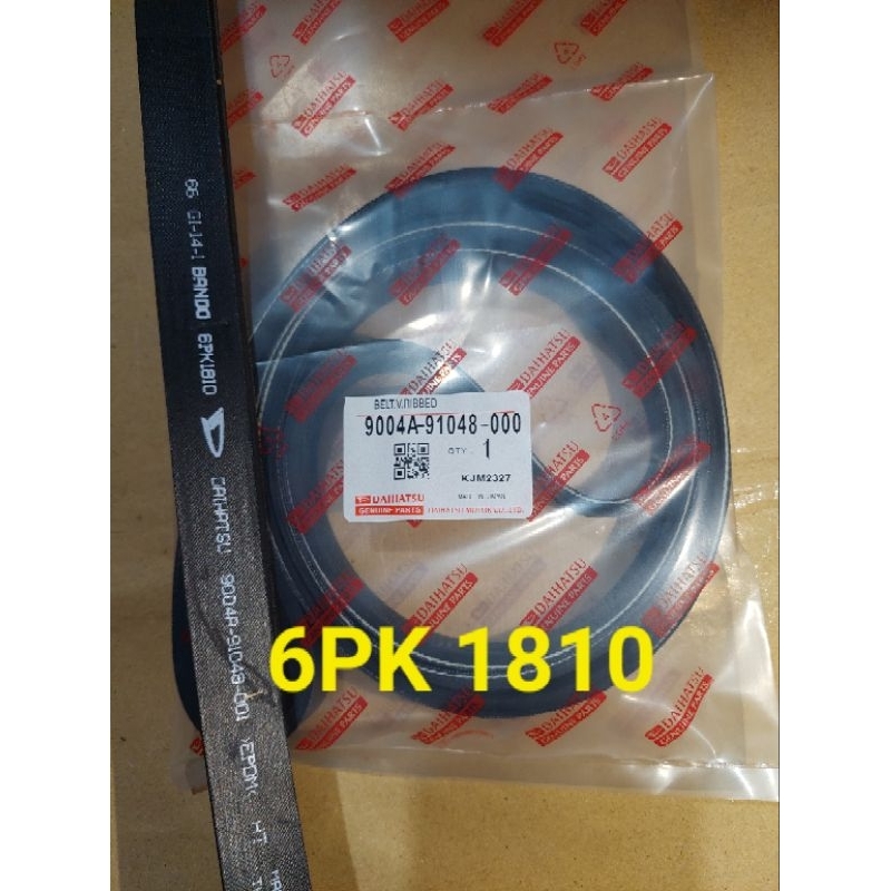Jual FAN BELT TALI KIPAS 6PK 1810 (9004A-91048) DAIHATSU GRAN MAX 1 ...
