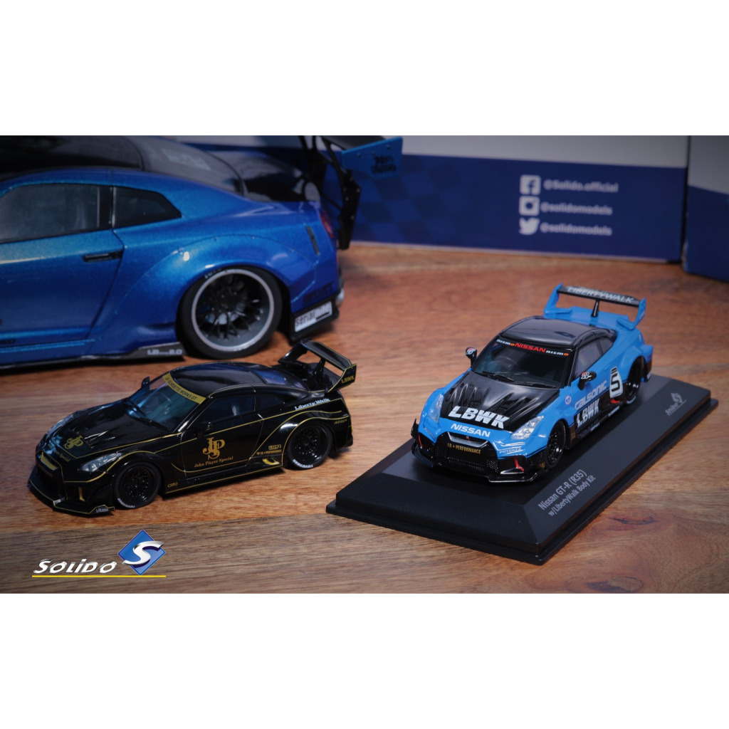 Jual Solido 1/43 Nissan GT-R R35 LBWK | Shopee Indonesia