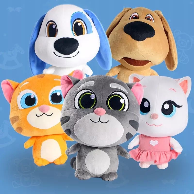 Jual Boneka Kucing Talking Tom And Friends Family High Quality Bahan ...