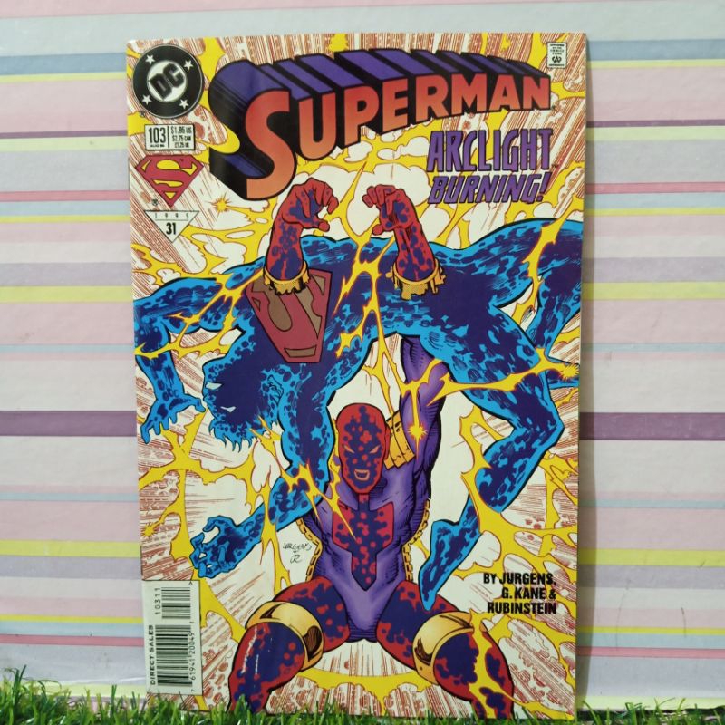 Jual Komik DC Superman Arclight Burning ! 103 Aug 95 | Shopee Indonesia