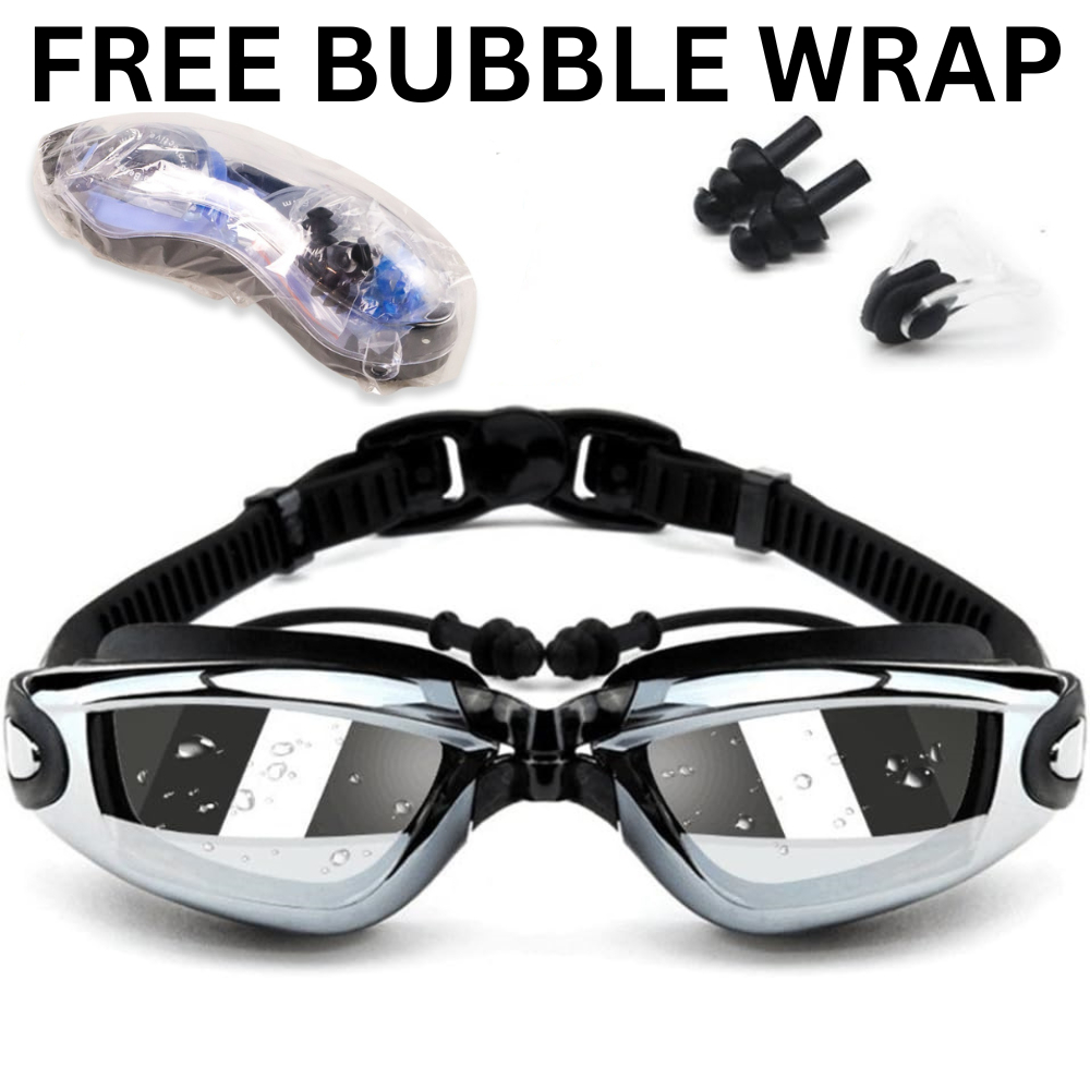 Jual Kacamata Renang dengan Penutup Telinga Dan bonus Penutup Hidung Dan Case Kotak Cantik ...