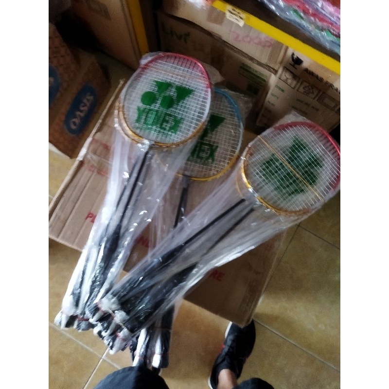 Jual oketoys raket bulutangkis badminton anak bola tepok | Shopee Indonesia