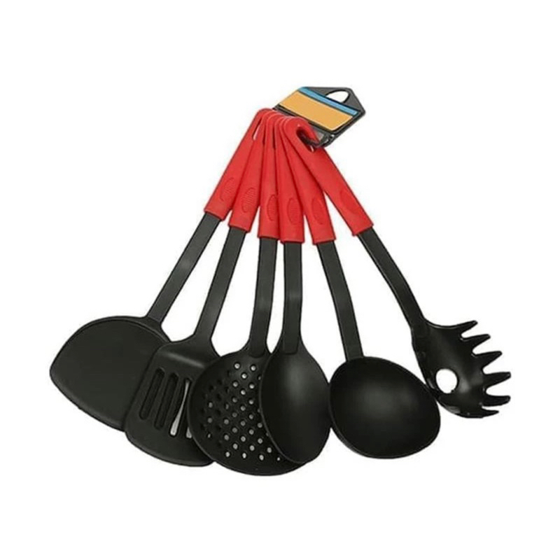 Jual Spatula 6 Pcs Tahan Panas Alat Masak Sutil Spatula 6 In 1 [TU ...