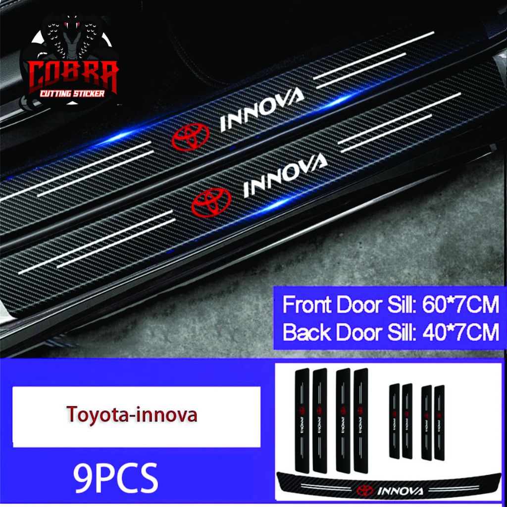 Jual Stiker Pelindung pijakan kaki Bahan Carbon Fiber Anti Gores Untuk ...