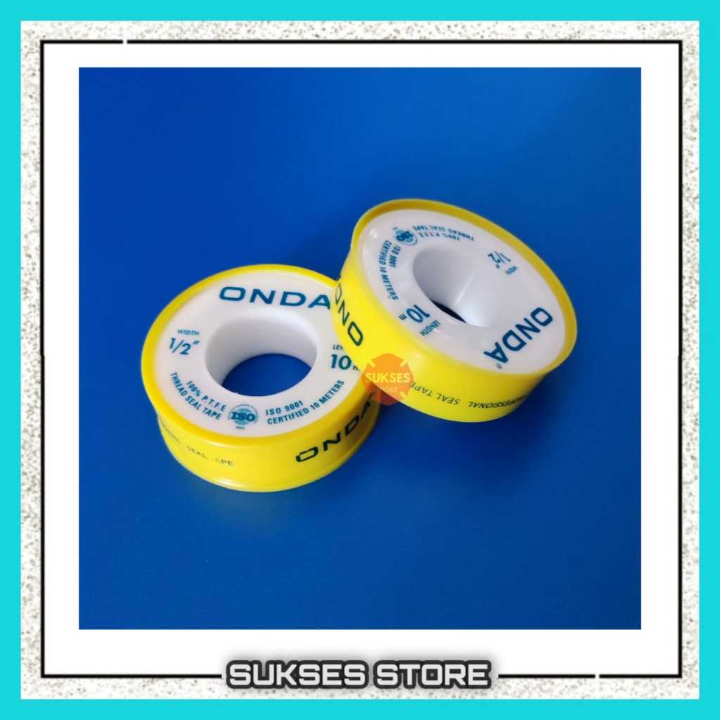Jual SELTIP KRAN AIR / ISOLASI SELTIP / SEALTAPE ONDA | Shopee Indonesia