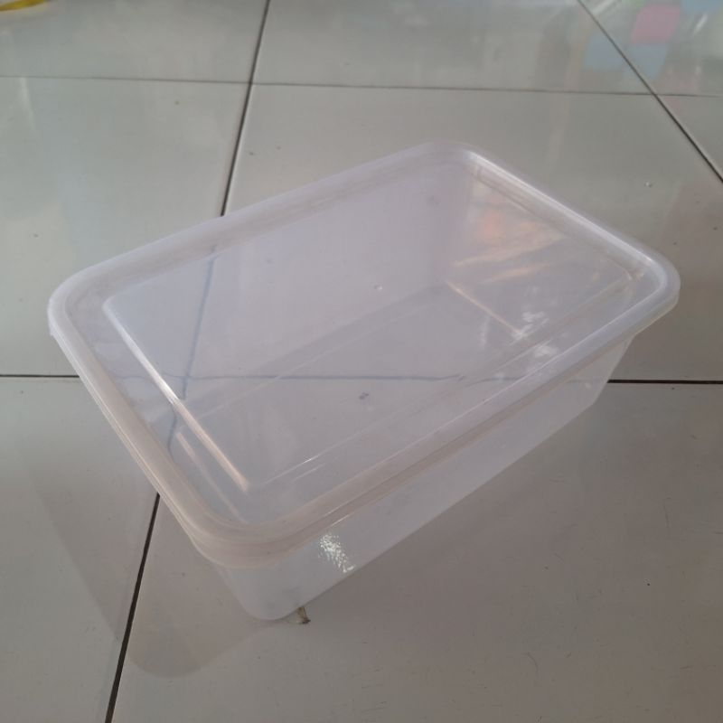 Jual KOTAK MAKAN KOTAK DONAT BOX KUE PLASTIK 5000 ML 7200 ML 10500 ML ...