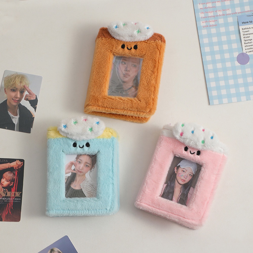 Jual Hisocute Cloud Mini Fluffy Plush Collect Book Binder Album ...