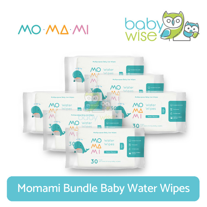 Jual Momami Bundle Baby Water Wipes - Tisu Basah Bayi | Shopee Indonesia