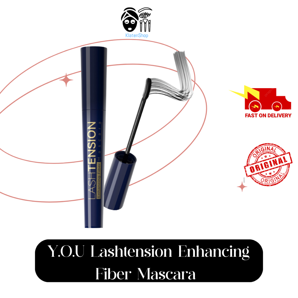 Jual Y.O.U Lashtension Enhancing Fiber Mascara New Packaging 9gr ...