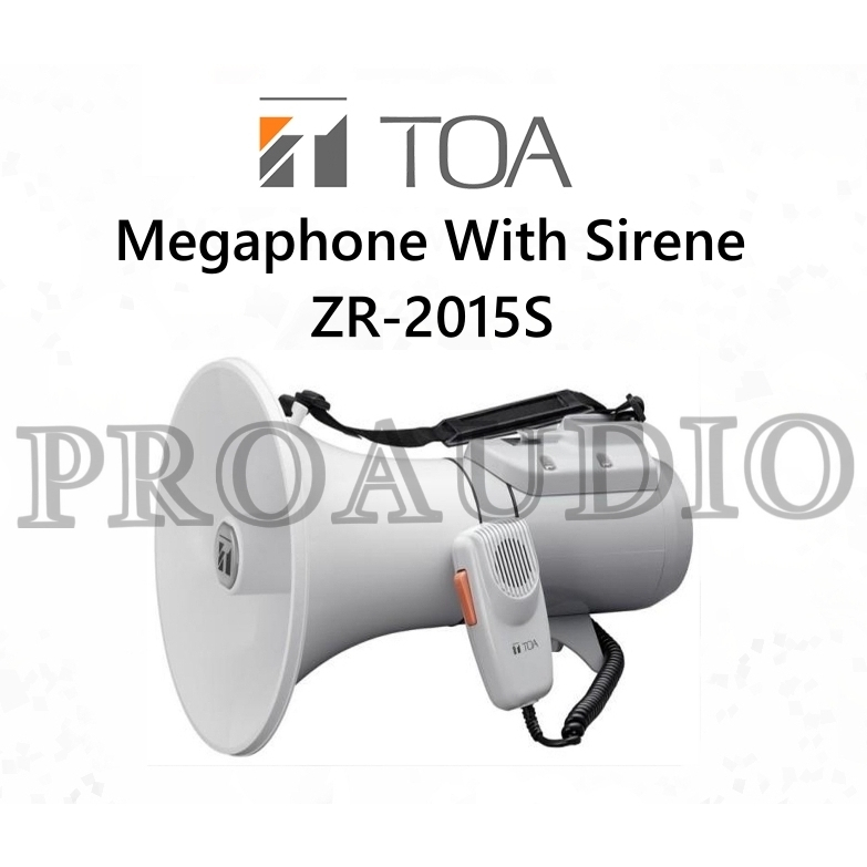 Jual MEGAPHONE SPEAKER TOA DEMO PORTABLE MODEL ZR-2015S ZR 2015 S ...