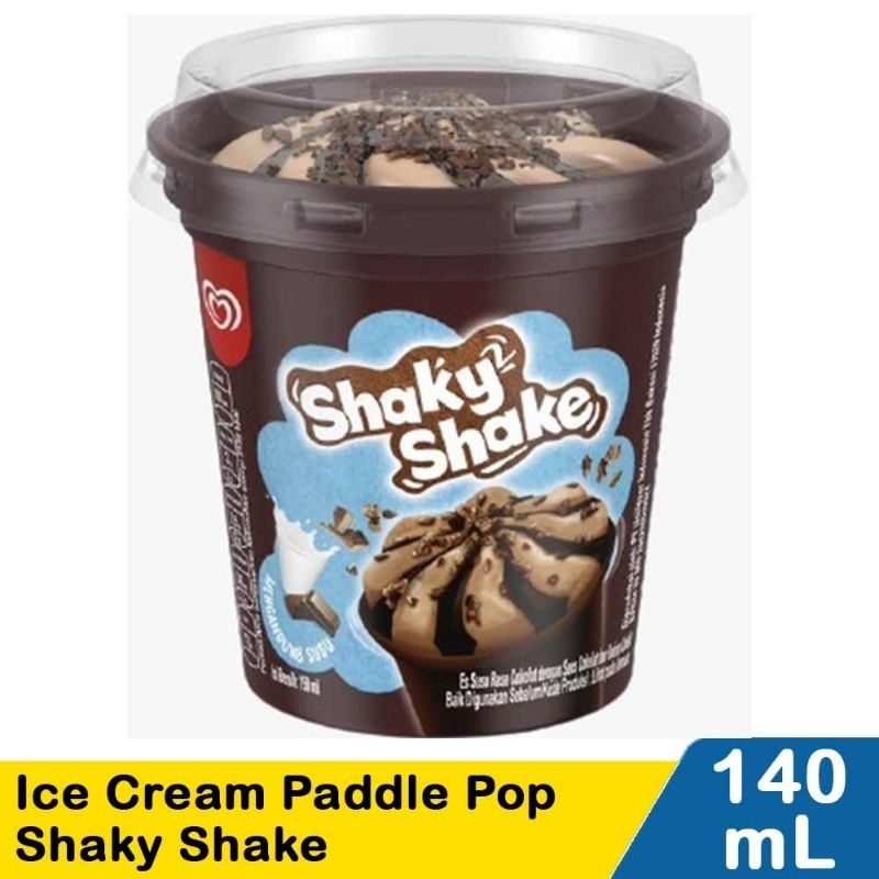 Jual wall's ice cream shaky shake 140ml | Shopee Indonesia