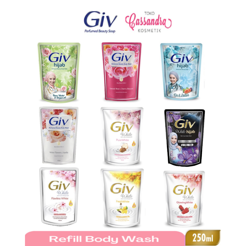 Jual GIV BODY WASH REFILL 250ML | Shopee Indonesia