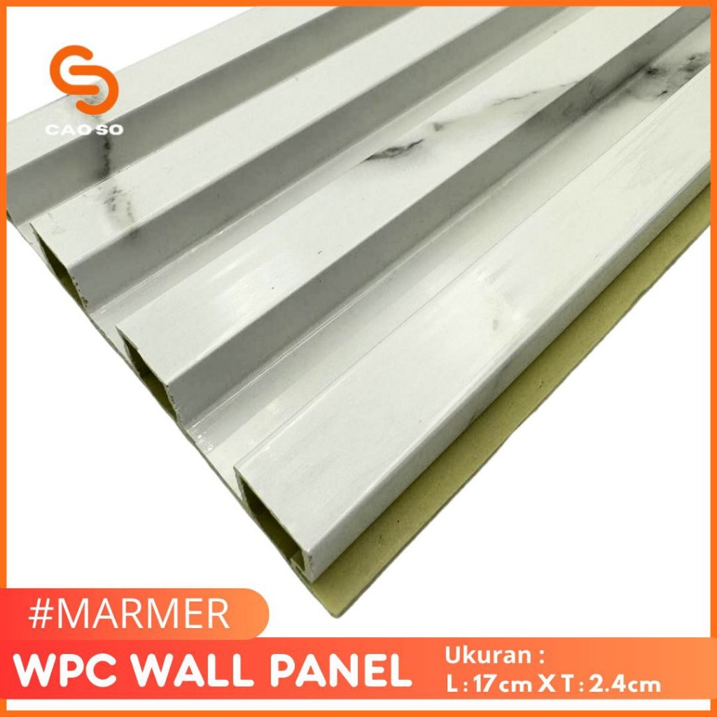 Jual WPC wallPanel 3 Meter Dekorasi Dinding Kayu | Wall Panel Wood panel 3M 3D 300cm X 17cm ...