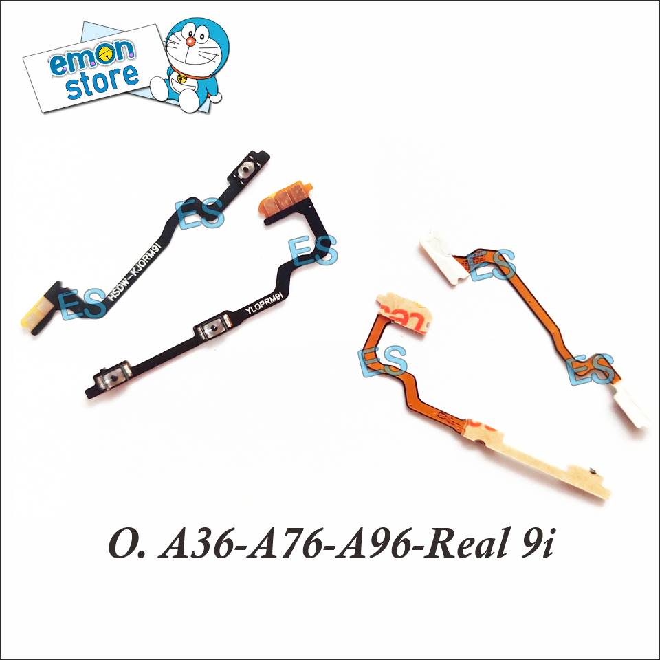 Jual Flexible Tombol Power On Off Flexibel Volume Oppo A36 A76 A96 Realme 9i | Shopee Indonesia