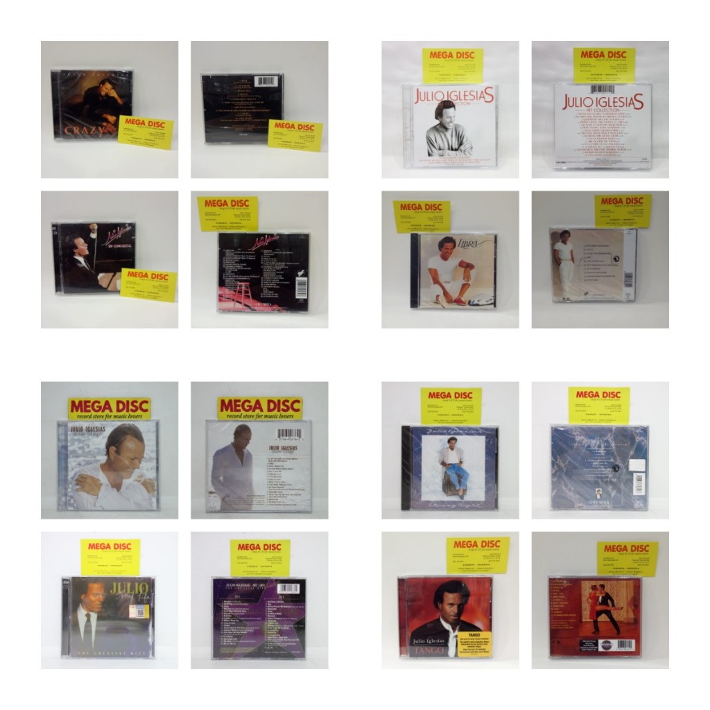 Jual CD Julio Iglesias Album Audio Music - Cek Varian / Barcode | Shopee Indonesia