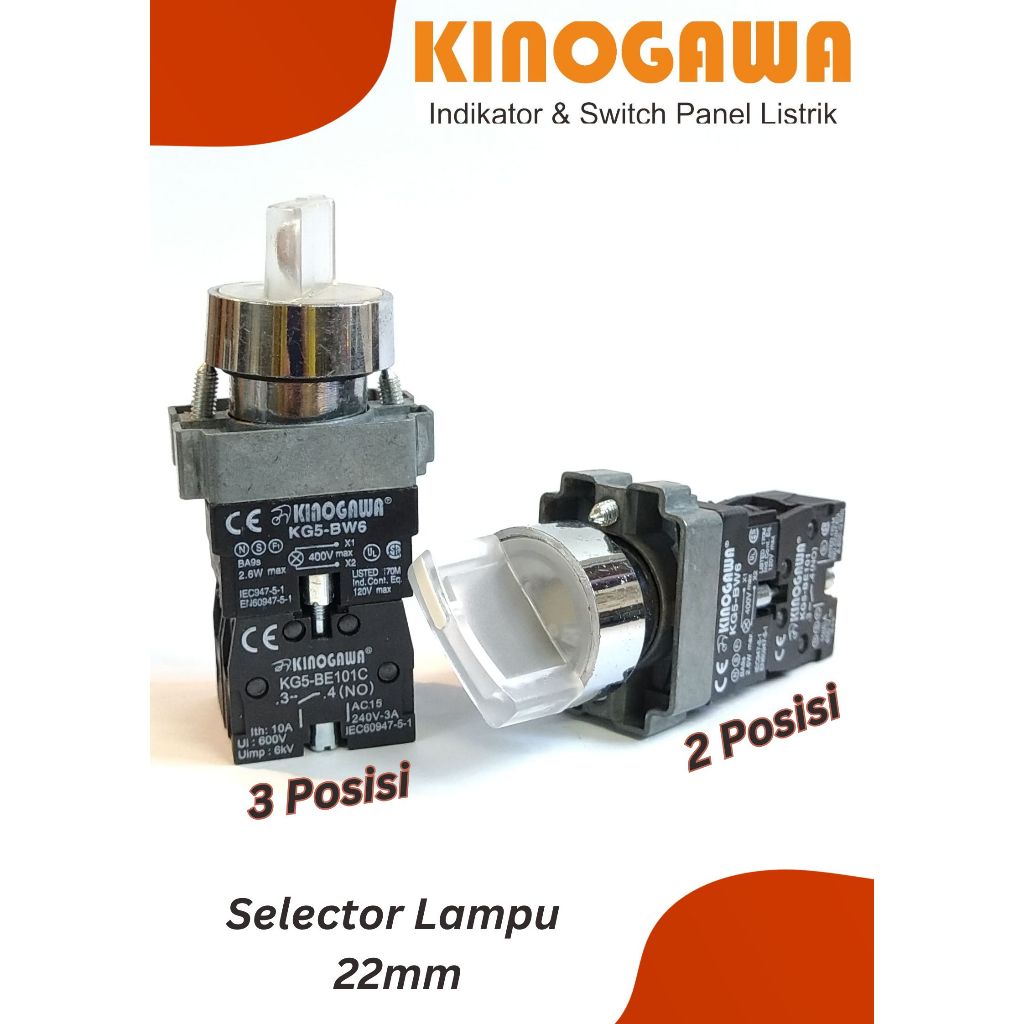 Jual Selector Switch Lampu 22mm PUTIH | Shopee Indonesia