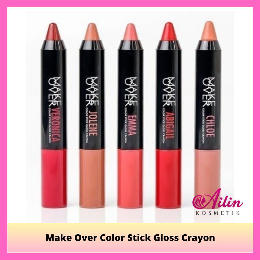 Jual AiLiN | Make Over Color Stick Gloss Crayon | Lip Crayon MakeOver ...