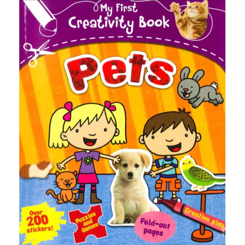 Jual Pets (My First Creativity Book) | Shopee Indonesia