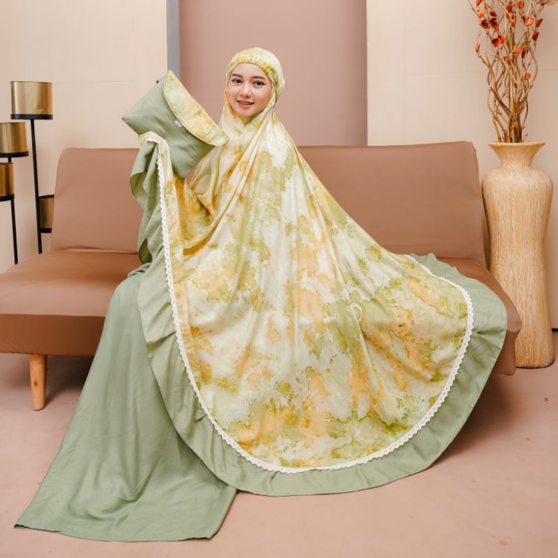 Jual Mukena Rayon Jumbo Terbaru Traveling Bahan Adem Murah | Shopee ...