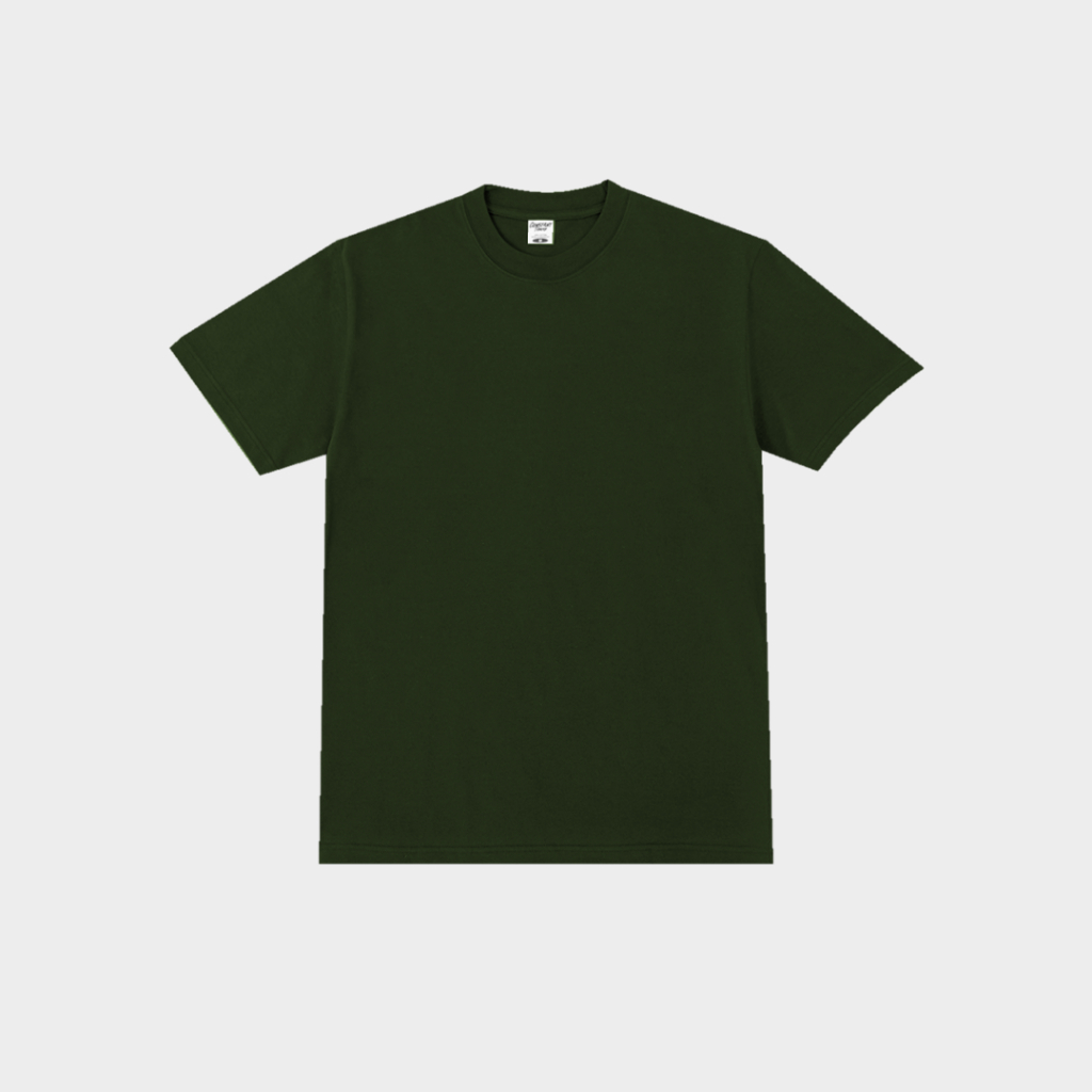 Jual Constant Thread Heavyweight Essential Tee - Olive ( 235 GSM ...