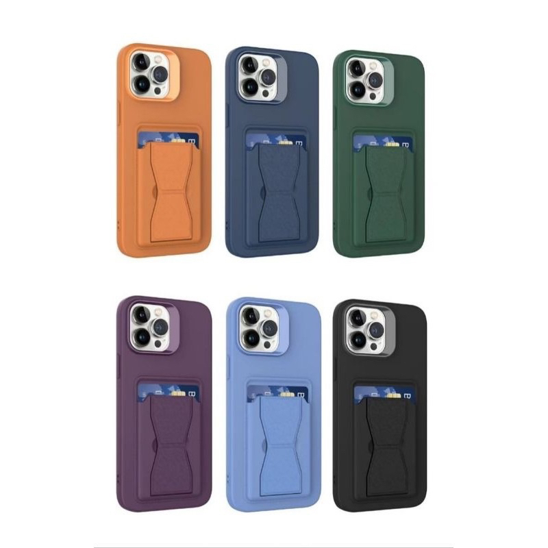 Jual Slot Card + Standing Multi Fungsi Case Premium IPHONE 11 12 13 14 ...