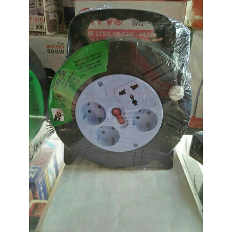 Jual Kabel Box Kabel Roll tofuda + Saklar 10 Meter 15 Meter SNI ...