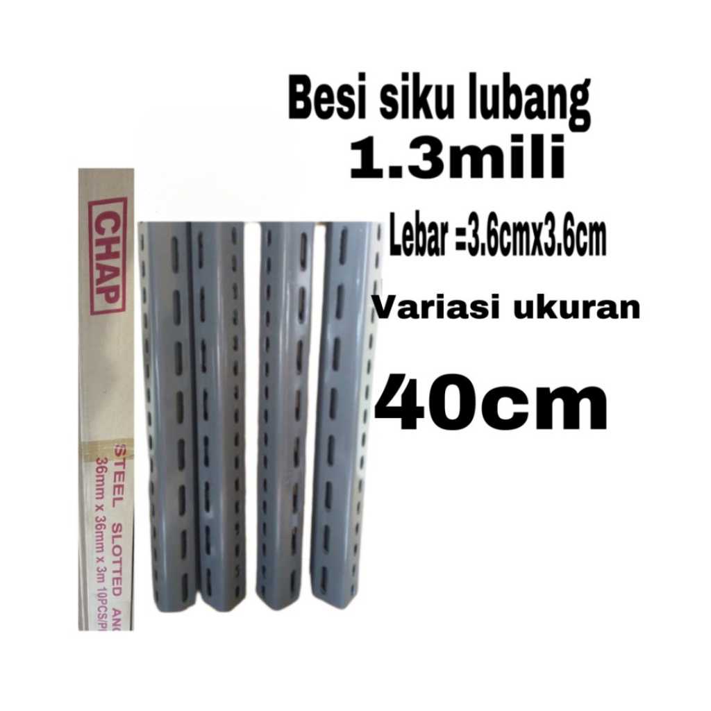 Jual Besi siku lubang 1.3mm 40cm | Shopee Indonesia