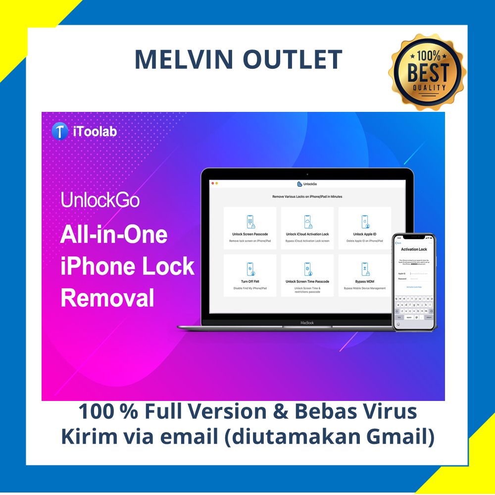 Jual UNLOCKGO - PASSCODE | ICLOUD | IPHONE | IPAD | IOS | PC WINDOWS ...