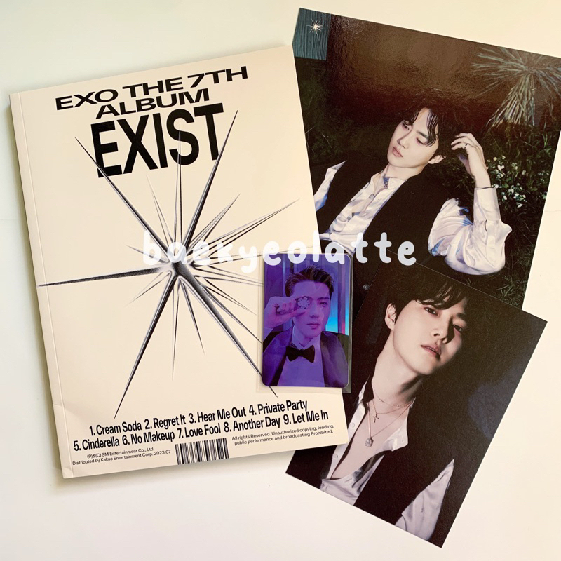 Jual [READY | UNSEALED] EXO EXIST Album Photobook E ver. SUHO SEHUN | Shopee Indonesia
